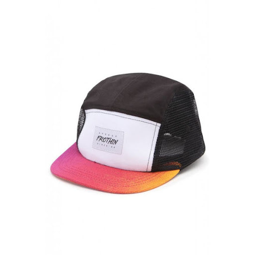 Afends Frothin Trucker Hat – Summer Winter Scene